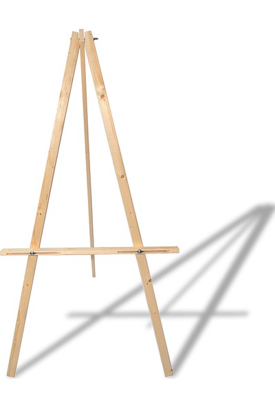 Çanakcı Ahşap Ekonomik Sergi Şövale 145 Cm Resim Şövalesi