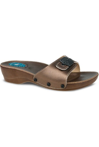 Ceyo Minelli Topuklu 2 Kadın Terlik Bakır