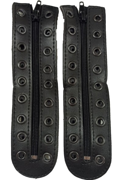 Bot Fermuarı Siyah Bot Fermuarı Siyah