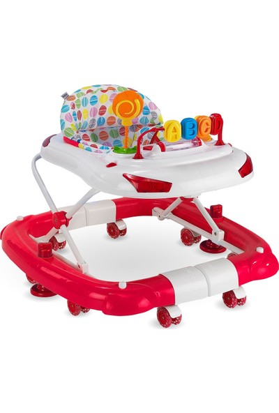 BabyHope 219 Tobby Yürüteç - Kırmızı