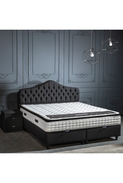 İndivani Basel 90 x 190 cm Baza + Başlık + Yatak Seti İndivani Basel 90 x 190 cm Baza + Başlık + Yatak Seti