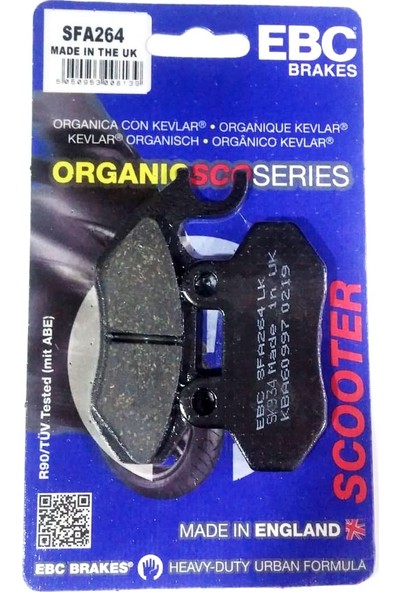 Ebc Fren Balatası Sfa264 Ön Sym Orbıt Iı Fıddle Iı 125 Fıddle Iıı 125 200 Crox Symphony 125 150 Hd200İ Evo Xpro 125 174 Ebc Fren Balatası Sfa264 Ön Sym Orbıt Iı Fıddle Iı 125 Fıddle Iıı 125 200 Crox Symphony 125 150 Hd200İ Evo Xpro 125 174