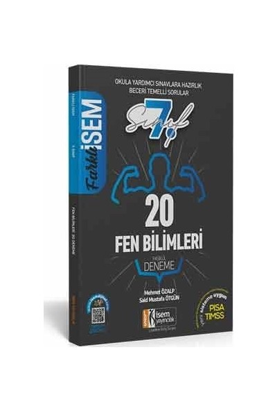 Farklı İsem 7. Sınıf Fen Bilgisi 20 Deneme