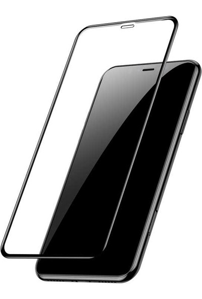 Case 4U Apple iPhone 11 Cam Ekran Koruyucu Tam Kaplayan 5D Siyah Case 4U Apple iPhone 11 Cam Ekran Koruyucu Tam Kaplayan 5D Siyah