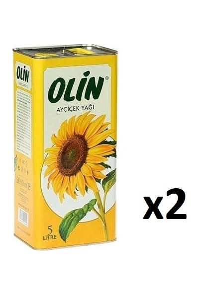 Olin Ayçiçek Yağı Paketi 5 Lt x 2 Olin Ayçiçek Yağı Paketi 5 Lt x 2