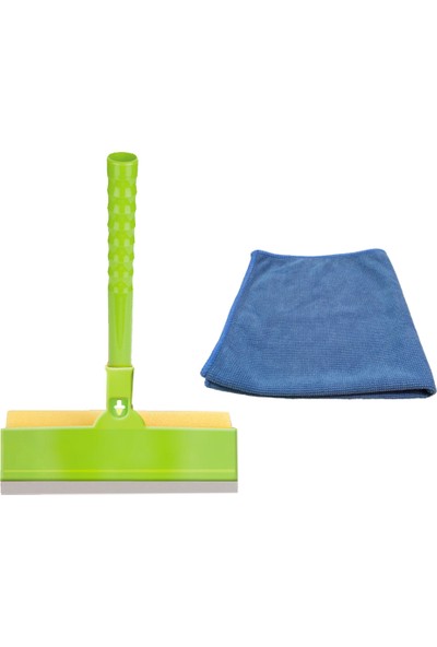 Gojo Cam Çekçek Süngerli + 1 Adet Mikrofiber Bez Gojo Cam Çekçek Süngerli + 1 Adet Mikrofiber Bez