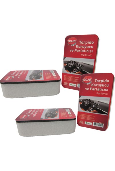 Gojo Torpido Parlatıcı Sünger 2'li Paket 4 Adet Gojo Torpido Parlatıcı Sünger 2'li Paket 4 Adet