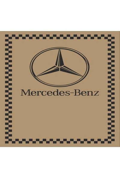 Cihan Oto Paspas Kağıdı Mercedes-Benz Baskılı 100 Adet 35 x 50 cm