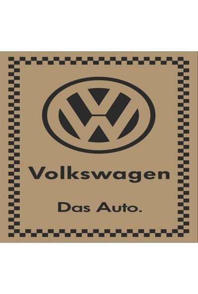Cihan Oto Paspas Kağıdı Volkswagen Amblem Baskılı 100 Adet 35 x 50 cm