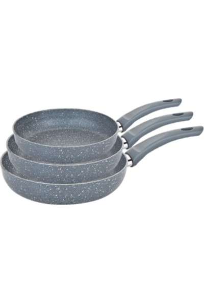 Besa 3'lü Granit Tava Seti