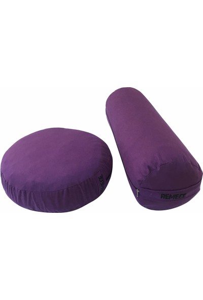 Bolster Minderi ve Yoga Meditasyon Minderi Seti Bolster Minderi ve Yoga Meditasyon Minderi Seti