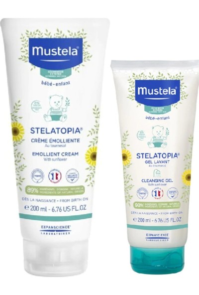 Mustela Stelatopia Emollient Cream Kofre Mustela Stelatopia Emollient Cream Kofre