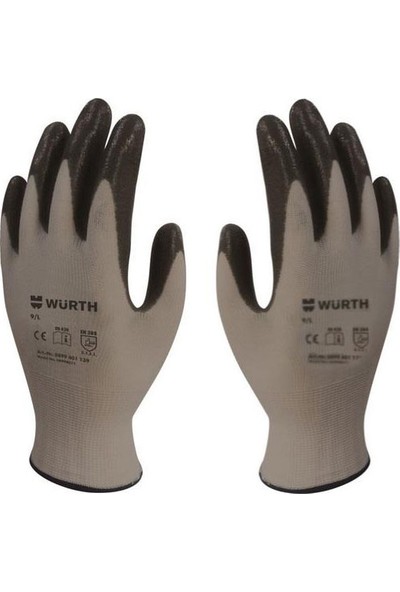 Würth Nitril İş Mekanikçi Teknisyen Usta Eldiveni No: 9 12'li