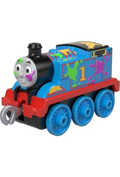 Thomas & Friends Trackmaster Sür Bırak Tekli Tren Paint Splat GCK93 - GHK64 Thomas & Friends Trackmaster Sür Bırak Tekli Tren Paint Splat GCK93 - GHK64