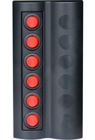 Bfy Switch Panel,6'lı Işıklı ve Otomatik Sigortalı