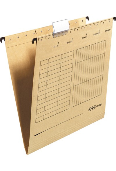 Herlitz Tekli Askılı Dosya Bej 5li 10843357
