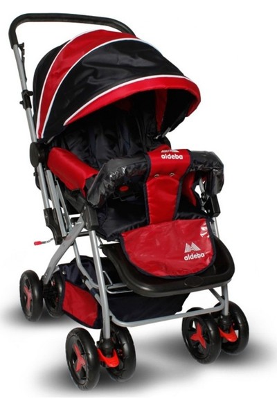 Aldeba 8028 Çift Yönlü Bebek Arabası Kırmızı Aldeba 8028 Çift Yönlü Bebek Arabası Kırmızı