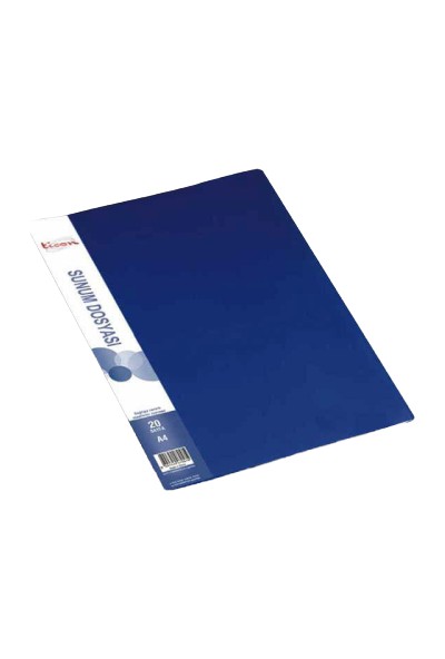 Ticon Sunum Dosyası Tanıtım Kataloğu 40'lı Mavi