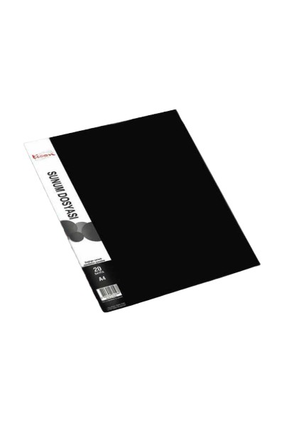 Ticon Sunum Dosyası Tanıtım Kataloğu 80'li Siyah