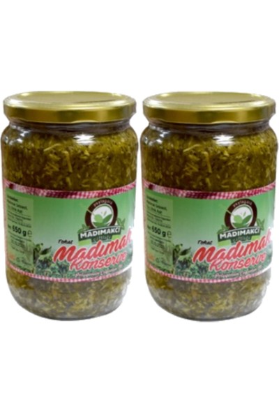 Madımakçı Çiftliği Madımak Konservesi 650 gr - 2li Paket
