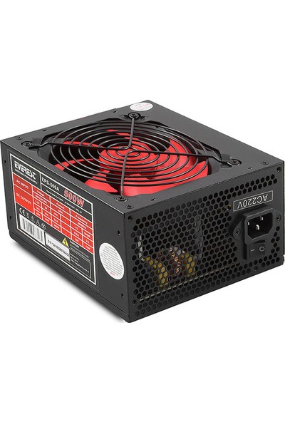 Everest EPS-500A Real 500W 12 cm 4*Sata 12 cm Power Supply Everest EPS-500A Real 500W 12 cm 4*Sata 12 cm Power Supply