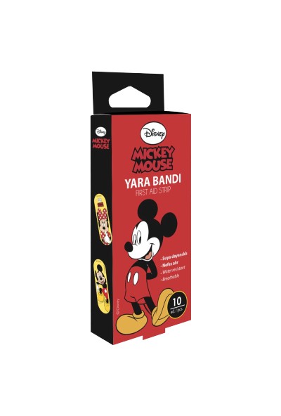 Mickey Mouse Yara Bandı 10'lu