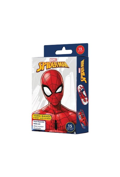 Marvel Spider-Man Yara Bandı 15'li
