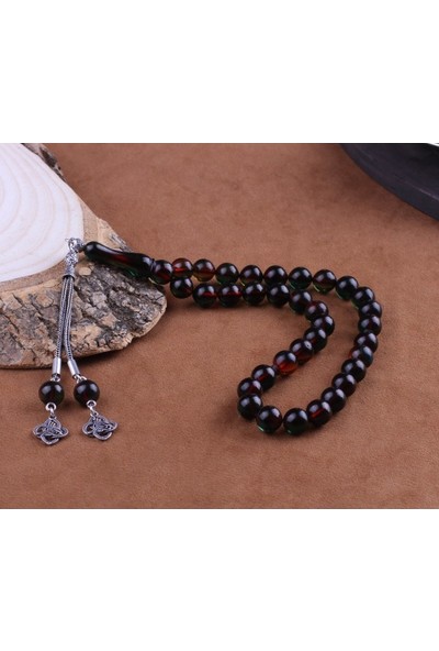 Burhan Sağlam Ateş Kehribar Küre Kesim Tesbih Burhan Sağlam Ateş Kehribar Küre Kesim Tesbih