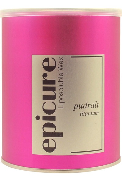 Epicure Titanyum Pudralı Konserve Sir Ağda 800 ml Epicure Titanyum Pudralı Konserve Sir Ağda 800 ml