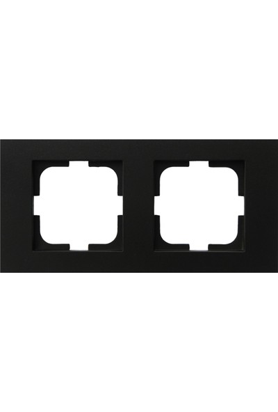 Ovivo Grano Siyah İkili Çerçeve Ovivo Grano Siyah İkili Çerçeve