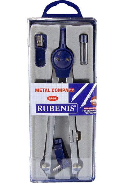 Rubenis Rp-09 Ortadan Ayarlı Metal Pergel