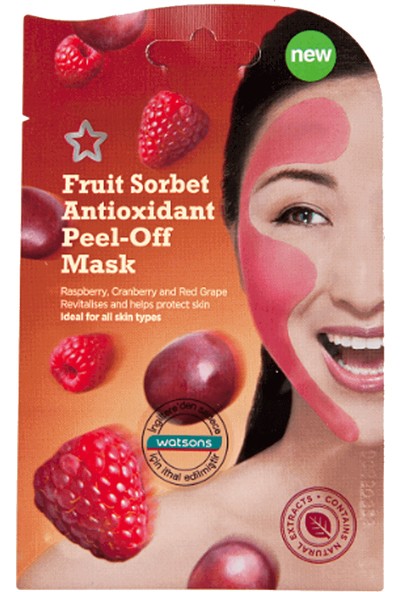 Superdrug S/D Fruıt Sorbet Antıoxıdant Peel Off Mask 10Ml Superdrug S/D Fruıt Sorbet Antıoxıdant Peel Off Mask 10Ml