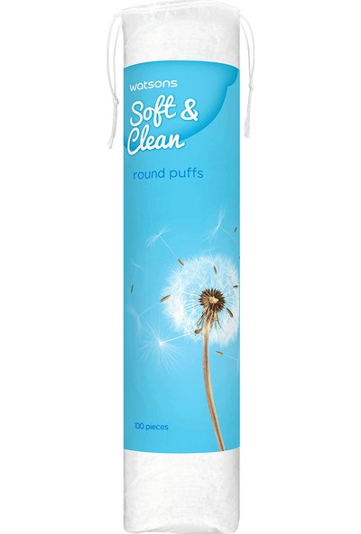 Watsons Round Facial Cotton Puffs 100S