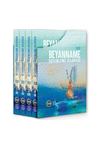 2020 Beyanname Düzenleme Kılavuzu (4 Cilt Set)