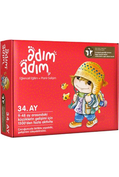Adım Adım Bebek Eğitim Seti 34.Ay
