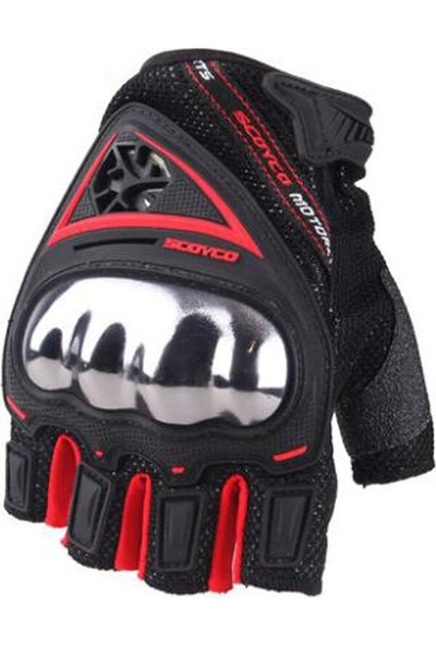 Scoyco Motosiklet Eldiven Scoyco Mc-44D Kırmızı Medıum