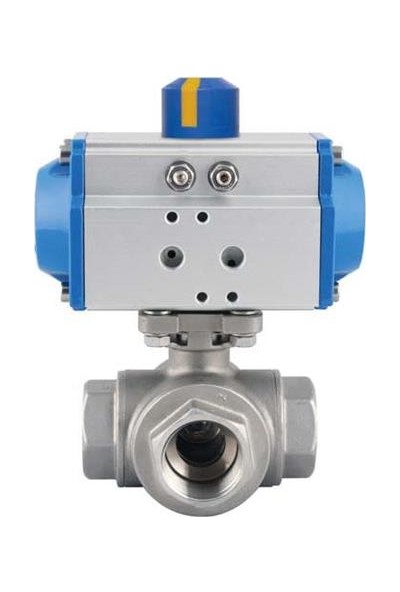 Motion Pnömatik, 3 Yollu Paslanmaz Aktüatörlü Vana 1