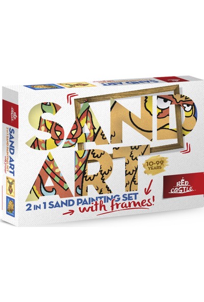 Red Castle Ykf-01 Sand Art Yetişkin Kum Boyama Aktivite Seti Red Castle Ykf-01 Sand Art Yetişkin Kum Boyama Aktivite Seti