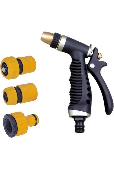 Daye Dy 2376 Metal Kafalı Ayarlanabilir Sprey Sulama Tabancası Seti Daye Dy 2376 Metal Kafalı Ayarlanabilir Sprey Sulama Tabancası Seti