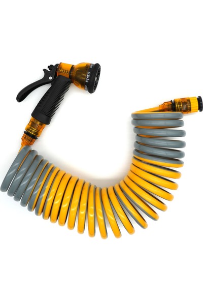 Daye DY5910S Spiral Bahçe Sulama Hortum Seti 10 m Daye DY5910S Spiral Bahçe Sulama Hortum Seti 10 m