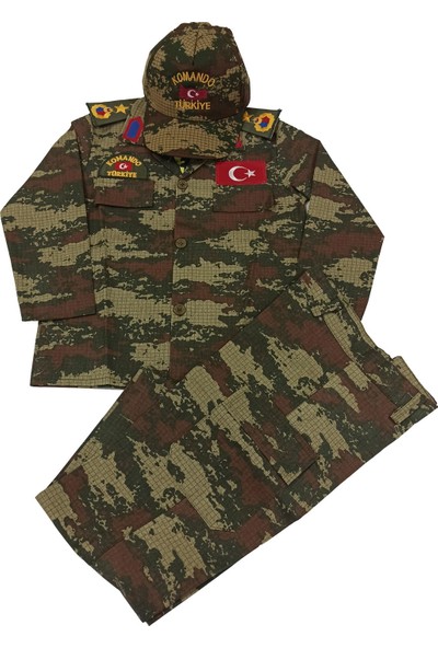 Mercantex Çocuk Asker Kıyafeti Mercantex Çocuk Asker Kıyafeti