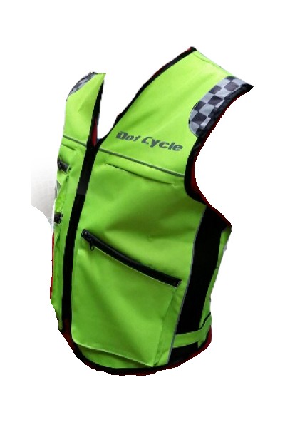 Tümopar Motor Kurye Yelek Reflektörlü Hgs Cepli Medıum