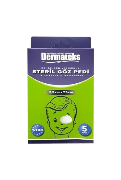 Dermateks Göz Pedi Çocuk Desenli 5'li Dermateks Göz Pedi Çocuk Desenli 5'li