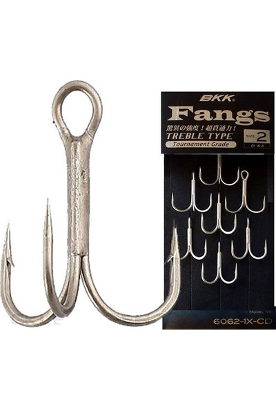 Bkk Fangs Cutting Delta Üçlü Iğne Bkk Fangs Cutting Delta Üçlü Iğne
