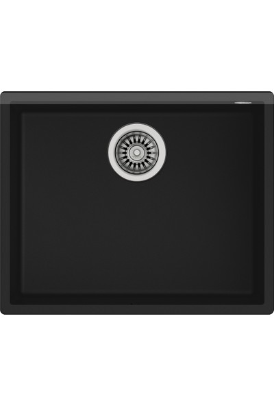 Teka SQUARE 50.40 TG SP BLACK Tezgahaltı Granit Eviye Siyah 50 cm 115230020 Teka SQUARE 50.40 TG SP BLACK Tezgahaltı Granit Eviye Siyah 50 cm 115230020