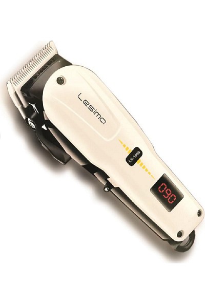 Lesima LS-1000 Pro Saç Sakal Kesme Makinesi Professional 0.5 mm Tarak
