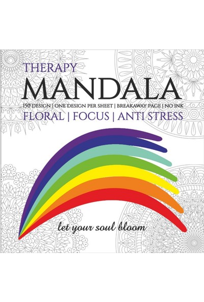 Therapy Mandala Boyama Kitabı Therapy Mandala Boyama Kitabı