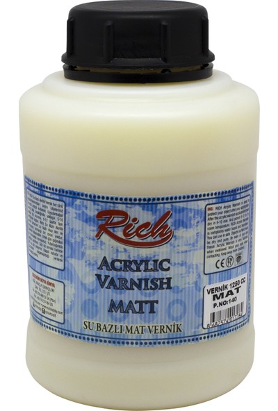 Rich Su Bazlı Mat Vernik 1250 cc