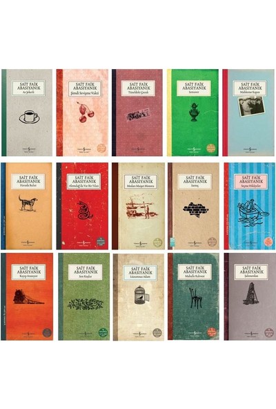 Sait Faik Abasıyanık Seti - 15 Kitap Sait Faik Abasıyanık Seti - 15 Kitap