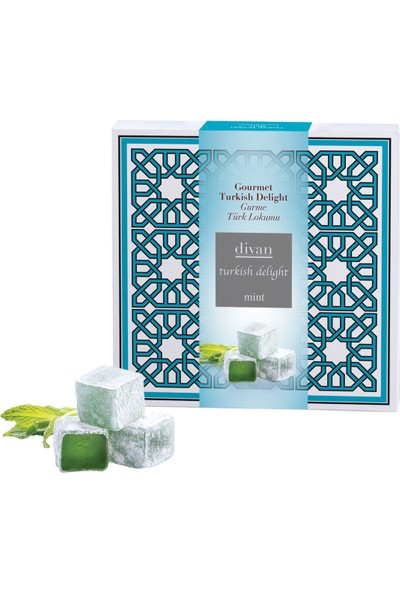 Divan Gurme Türk Lokumu - Naneli Lokum 250 gr